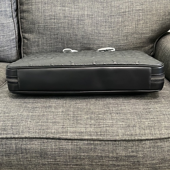 Coach | Bags | Coach Graham Slim Brief In Signature Leather | Poshmark